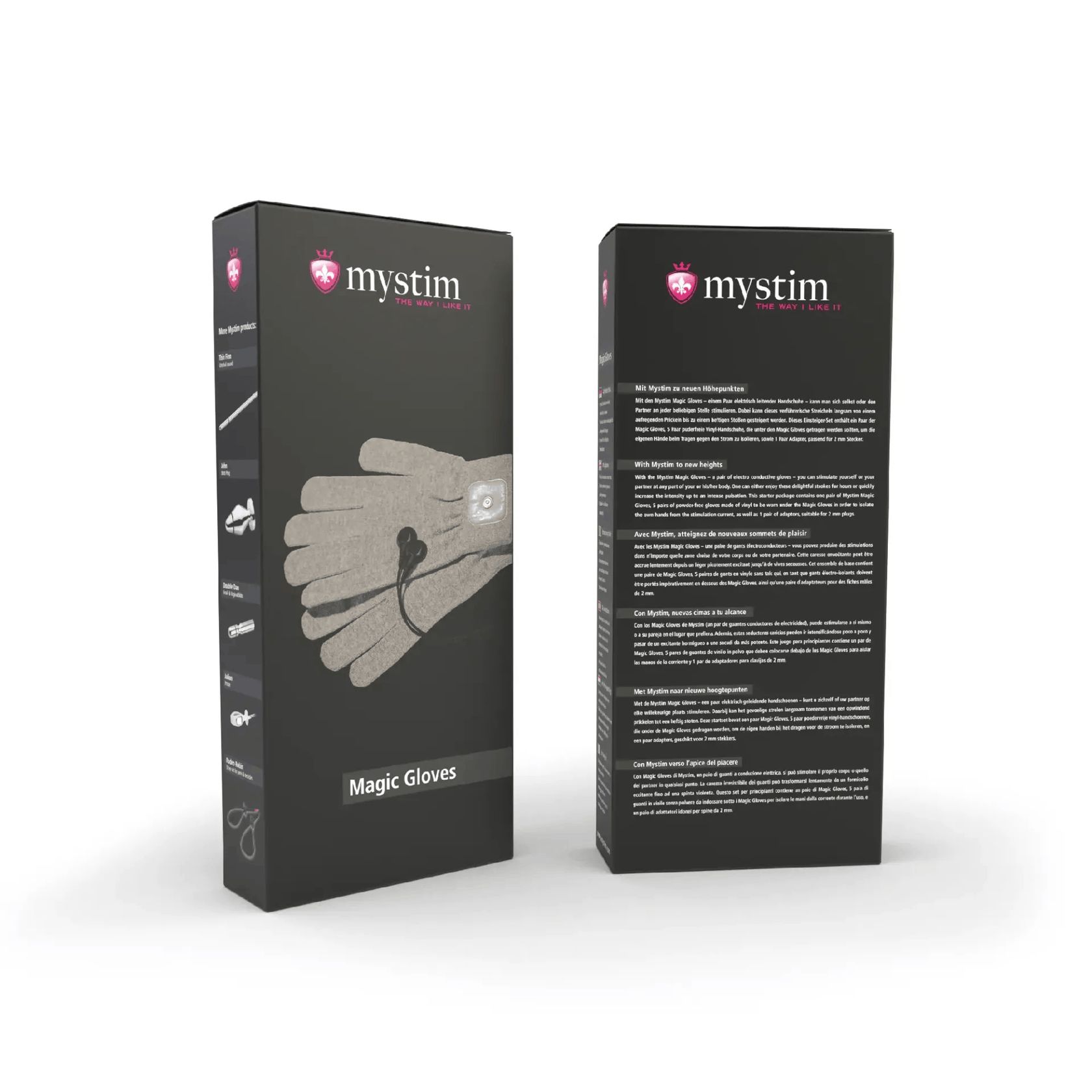 Mystim Magic Gloves eStim Glove Set | XOXTOYS